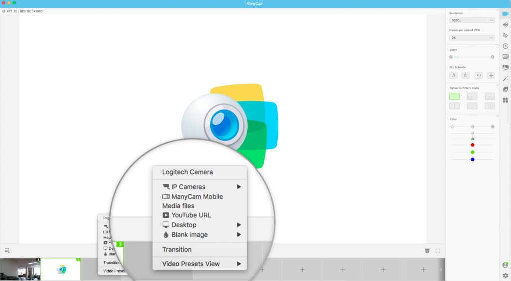 Create dynamic live videos using ManyCam’s Multiple Video Sources ...