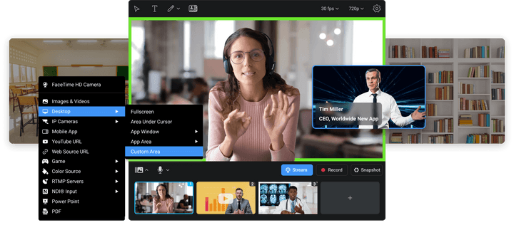 ManyCam | Live video software & Virtual Webcam