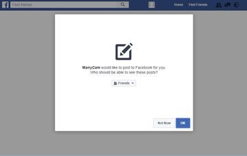 Error connect to your Facebook account |ManyCam